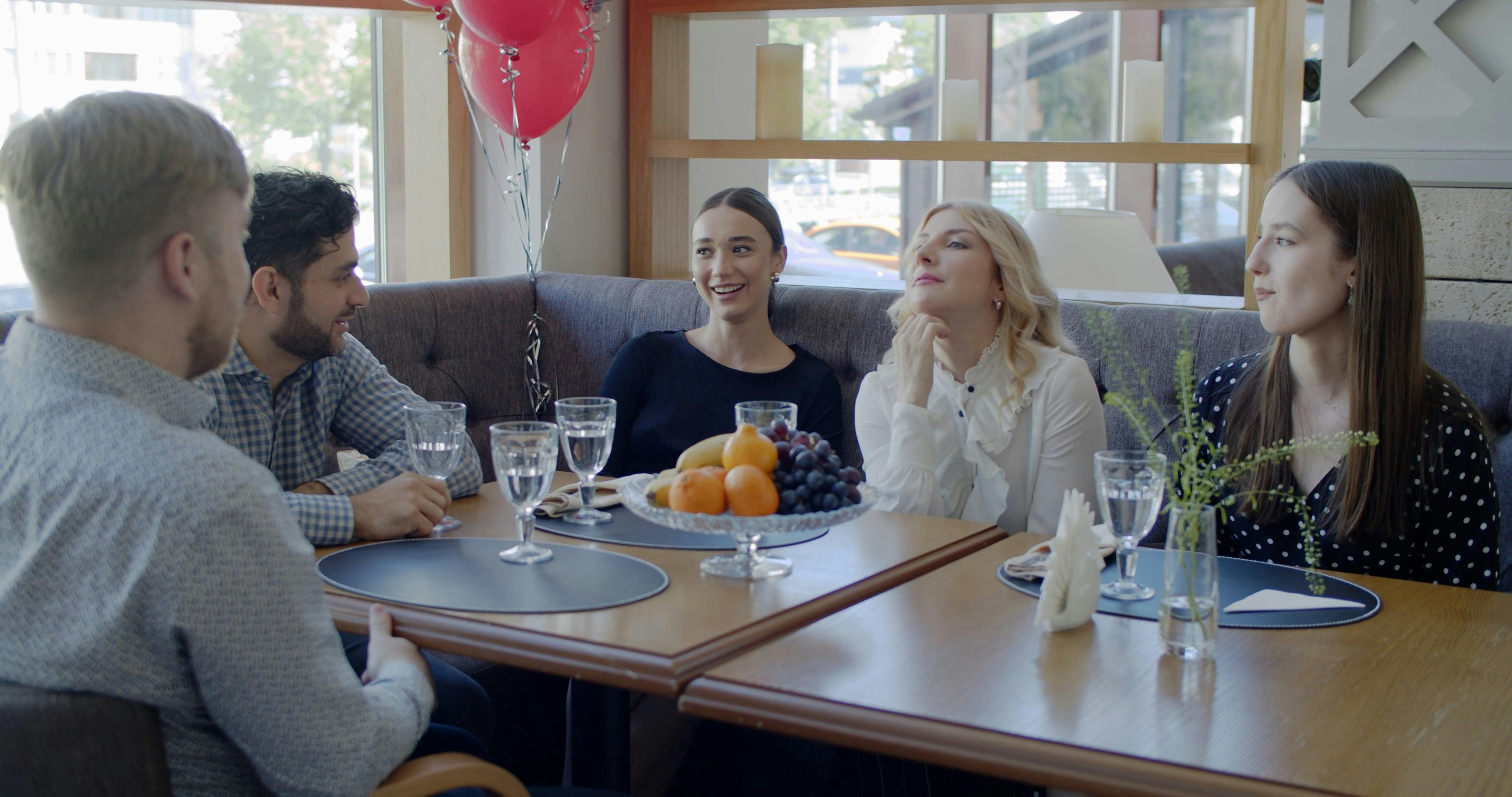 People Laughing while having Conversation Free Stock Video Footage ...