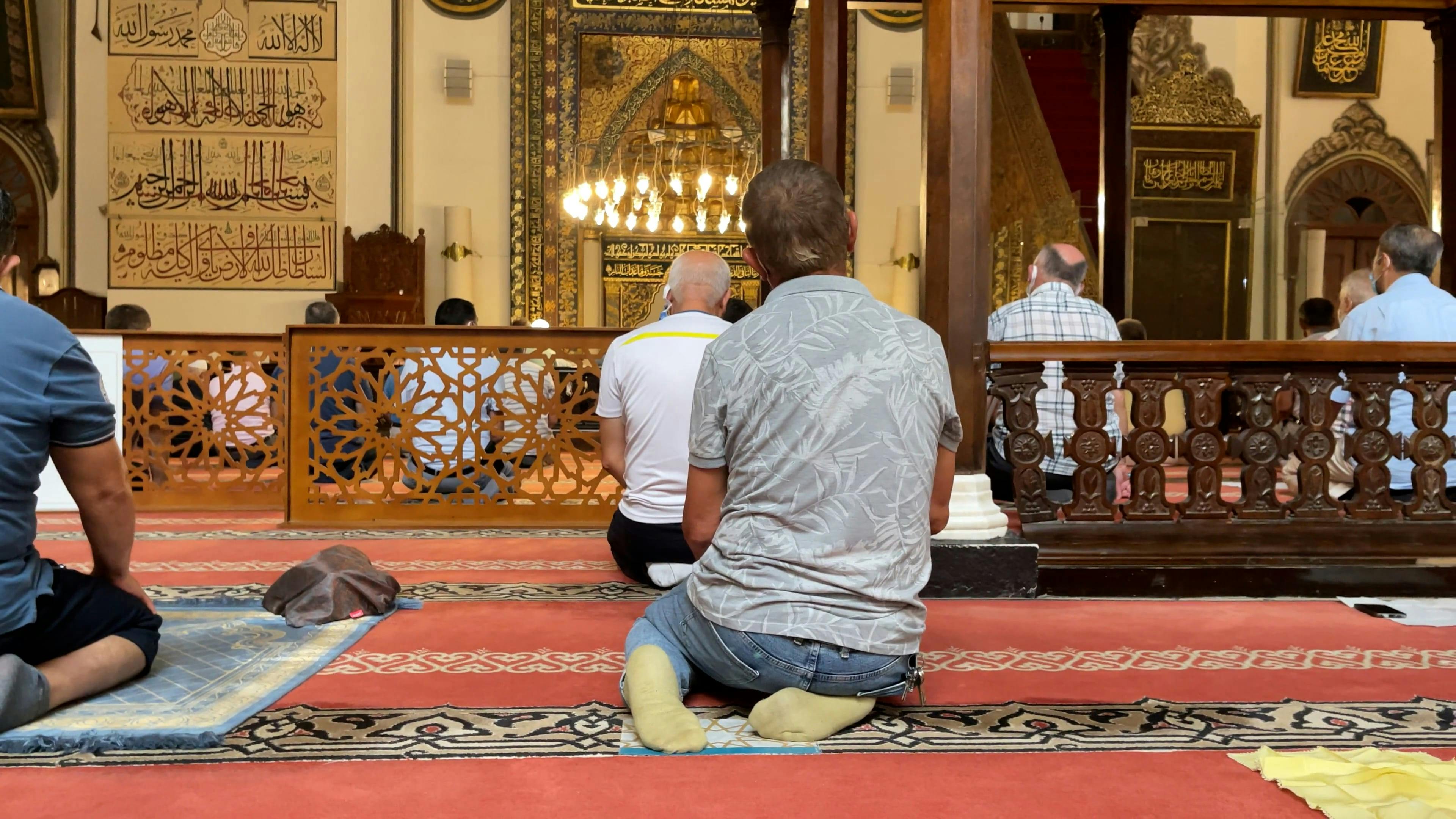 Prayer in Muslim mosque Free Stock Video Footage, Royalty-Free 4K & HD ...