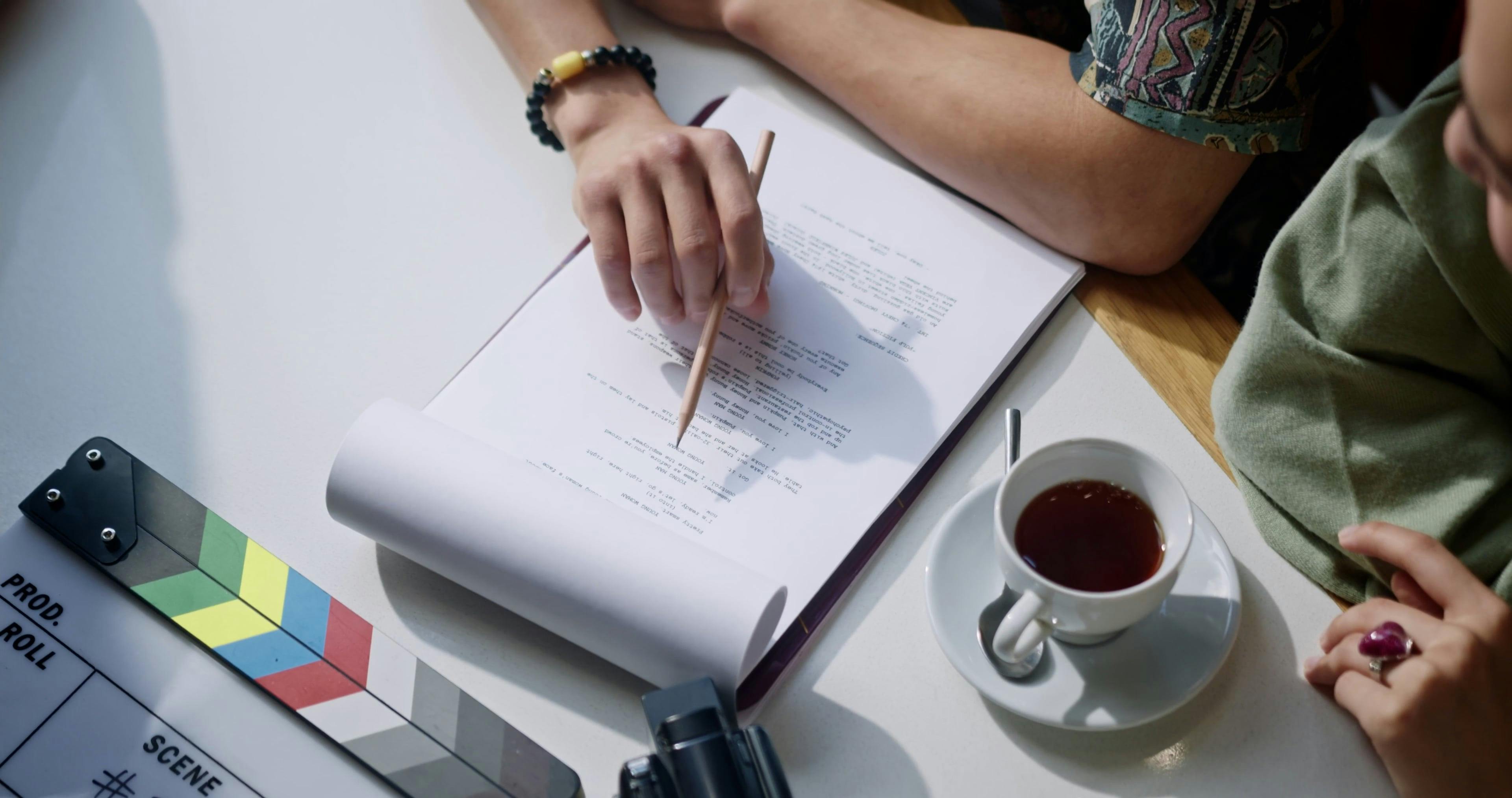 A Director Explaining the Movie Scene Free Stock Video Footage, Royalty ...