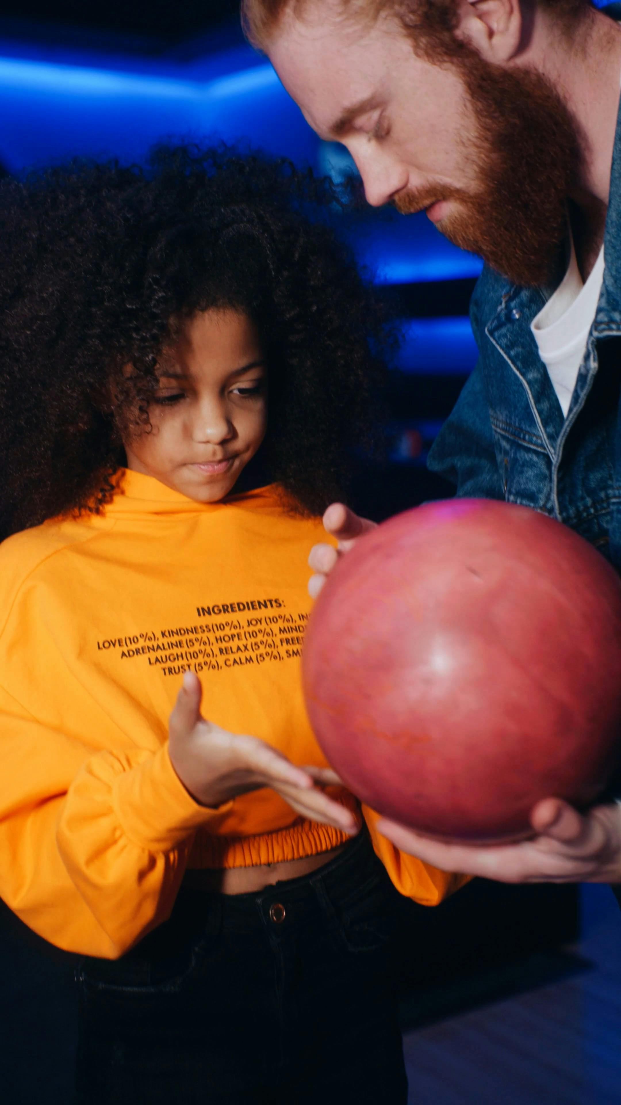 A Man Teaching How to Properly Release a Bowling Ball Free Stock Video ...