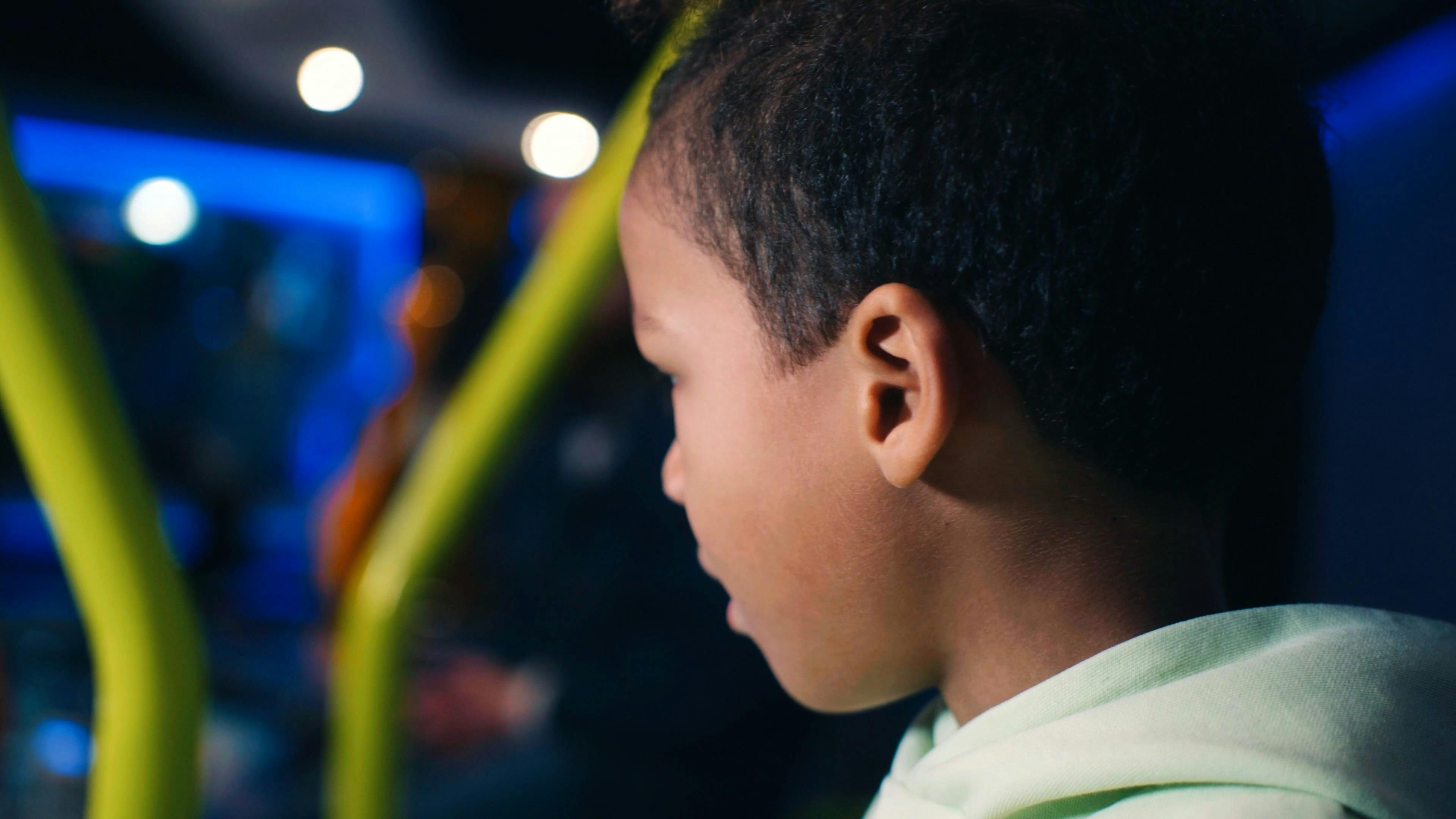 Close-up Video of a Cute Boy · Free Stock Video