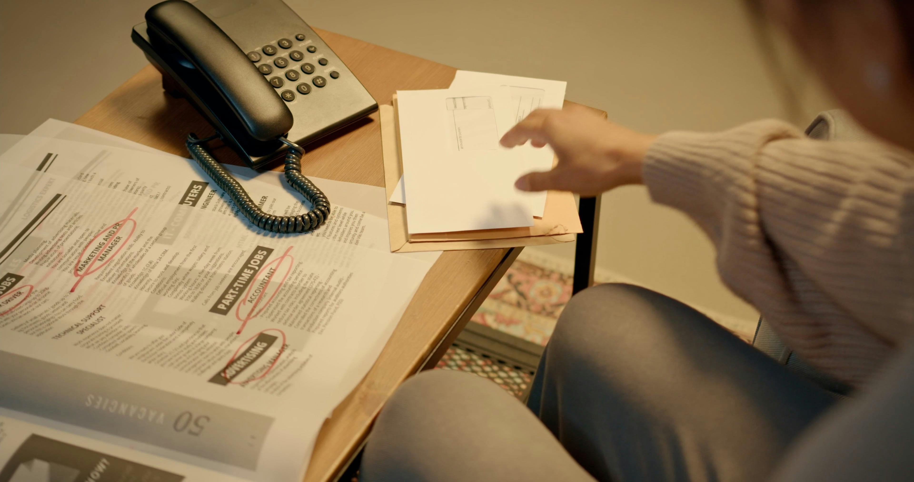 Close Up Video of a Person Opening an Envelope Free Stock Video Footage ...