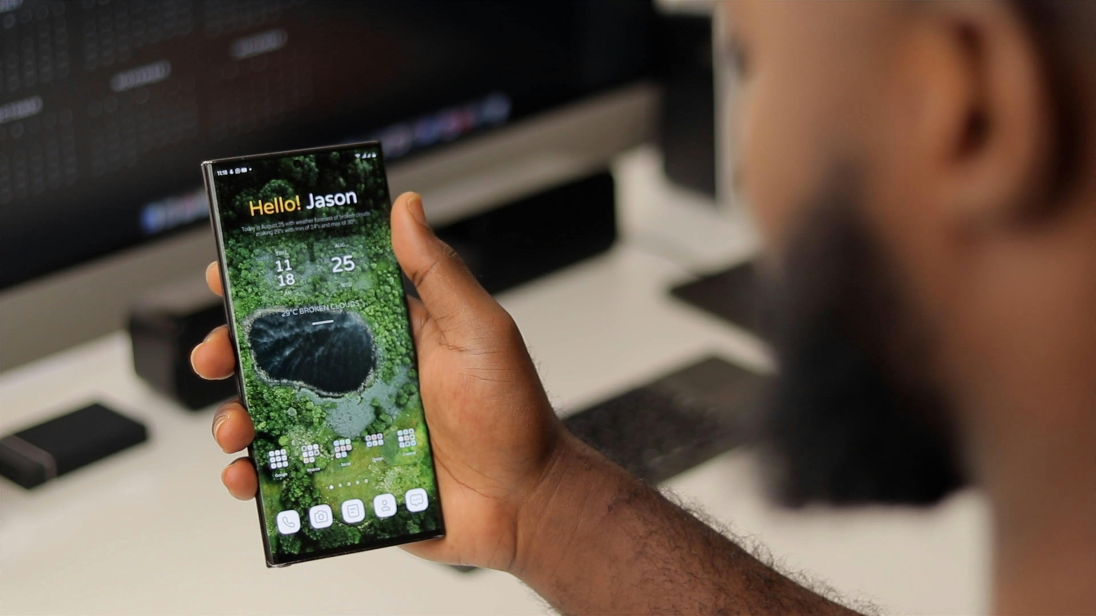 Smartphone Capable Of Internet Access Free Stock Video Footage, Royalty ...