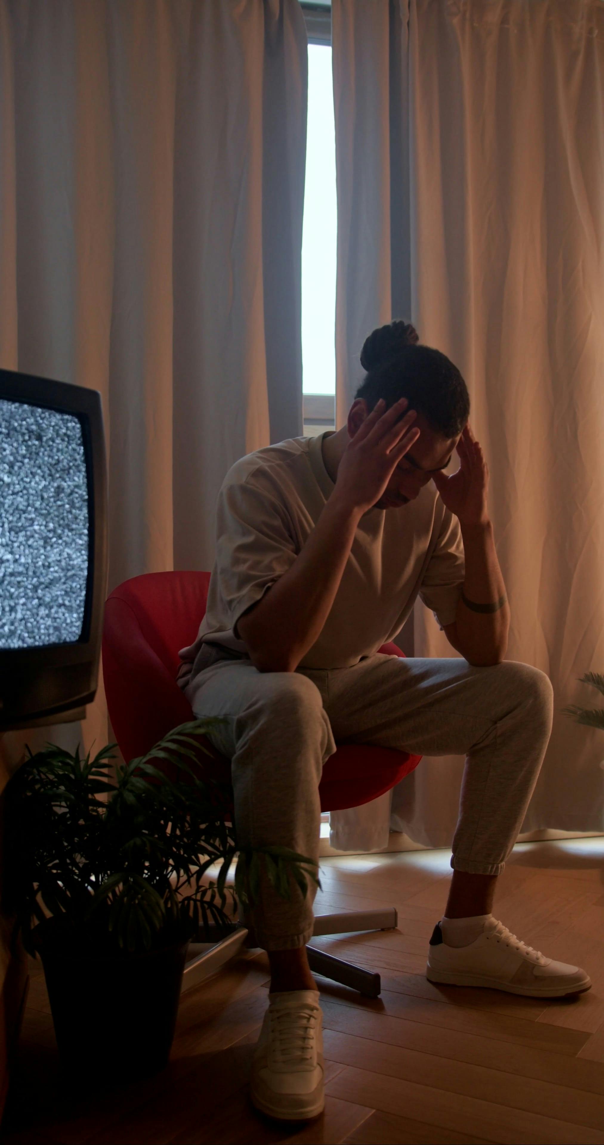 A Man Taking Medication at Home Free Stock Video Footage, Royalty-Free ...