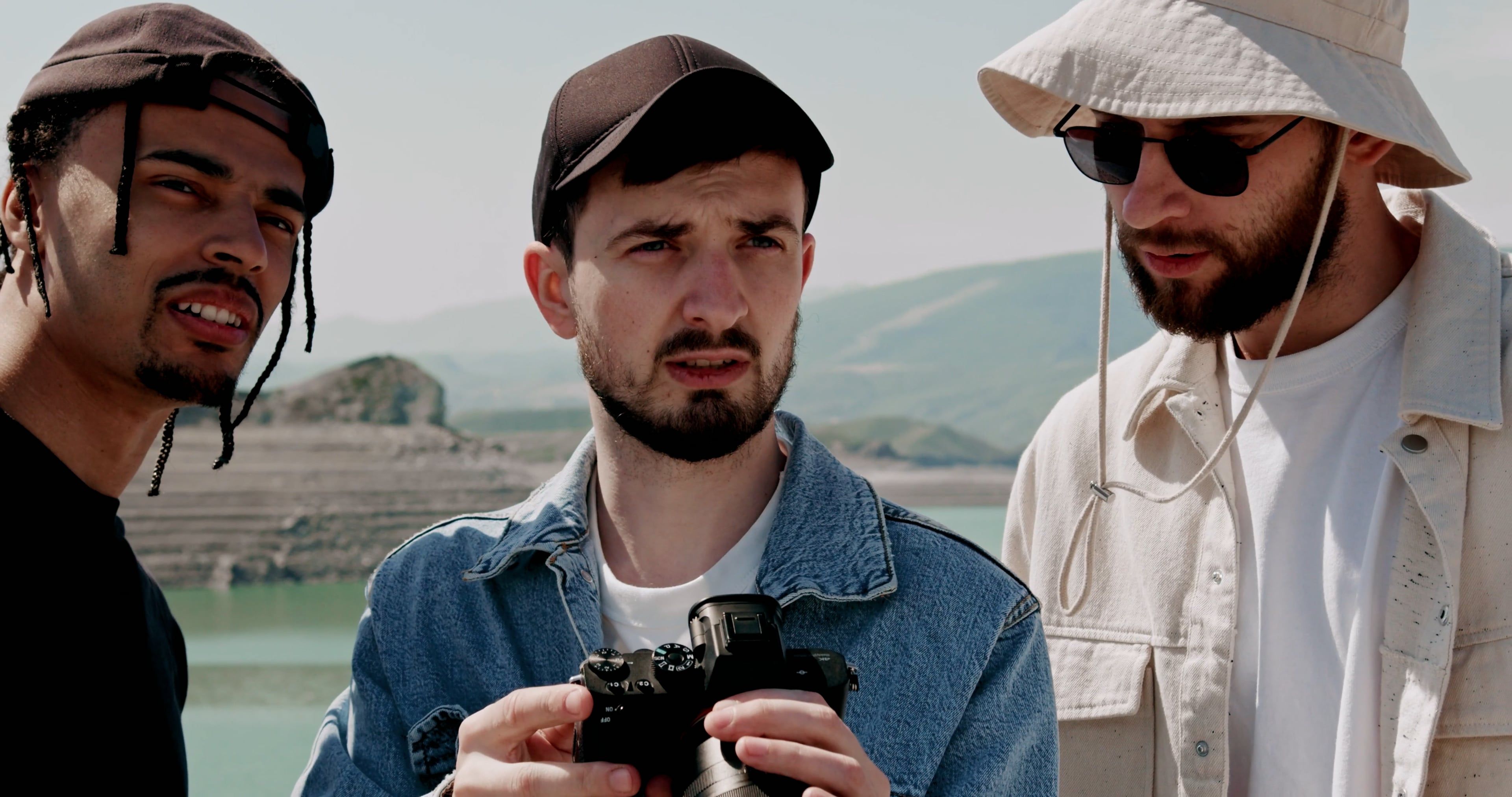 Three Men Looking at Camera Free Stock Video Footage, Royalty-Free 4K ...