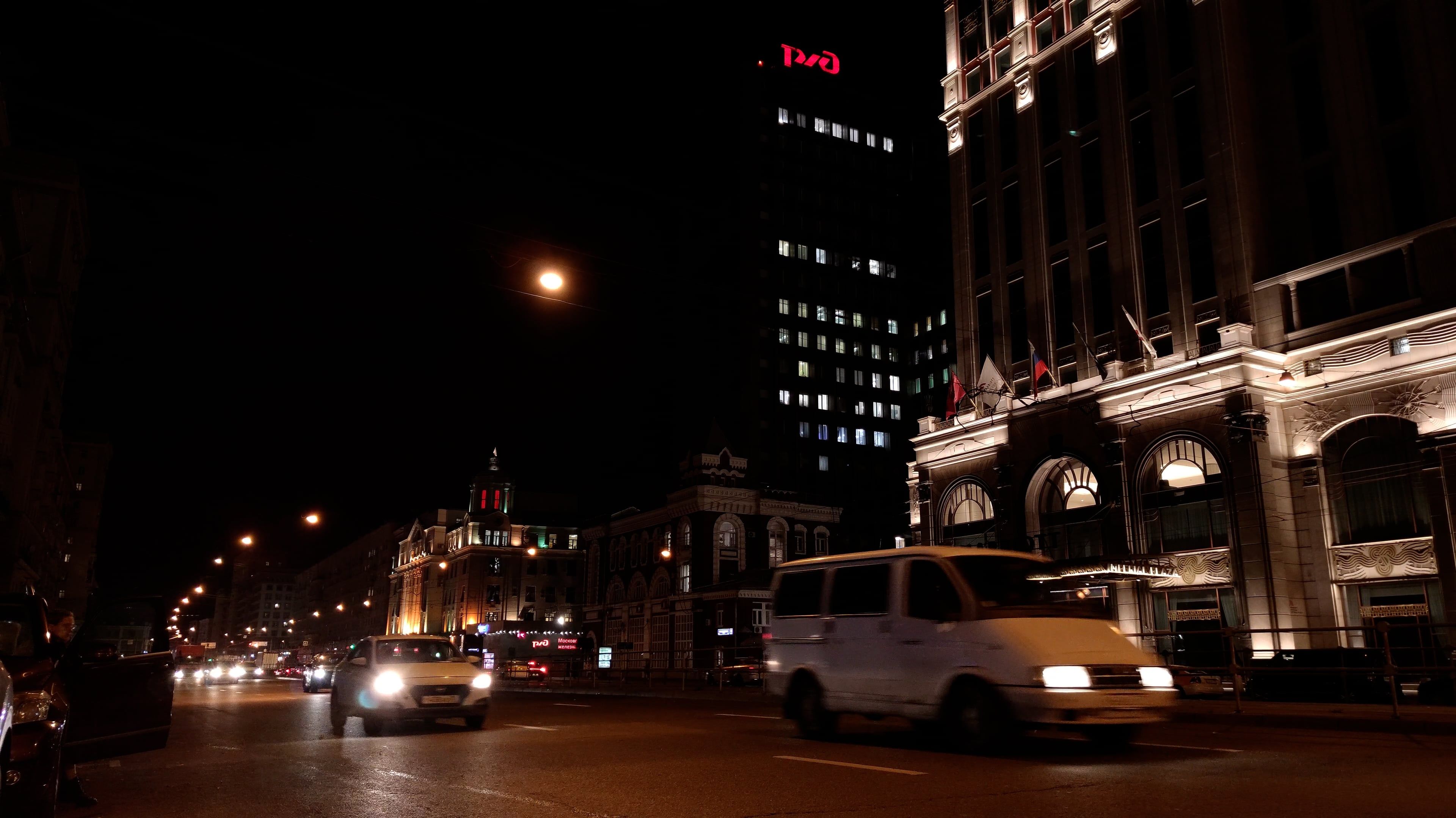 Pedestrians Crossing Street at Night Free Stock Video Footage, Royalty ...