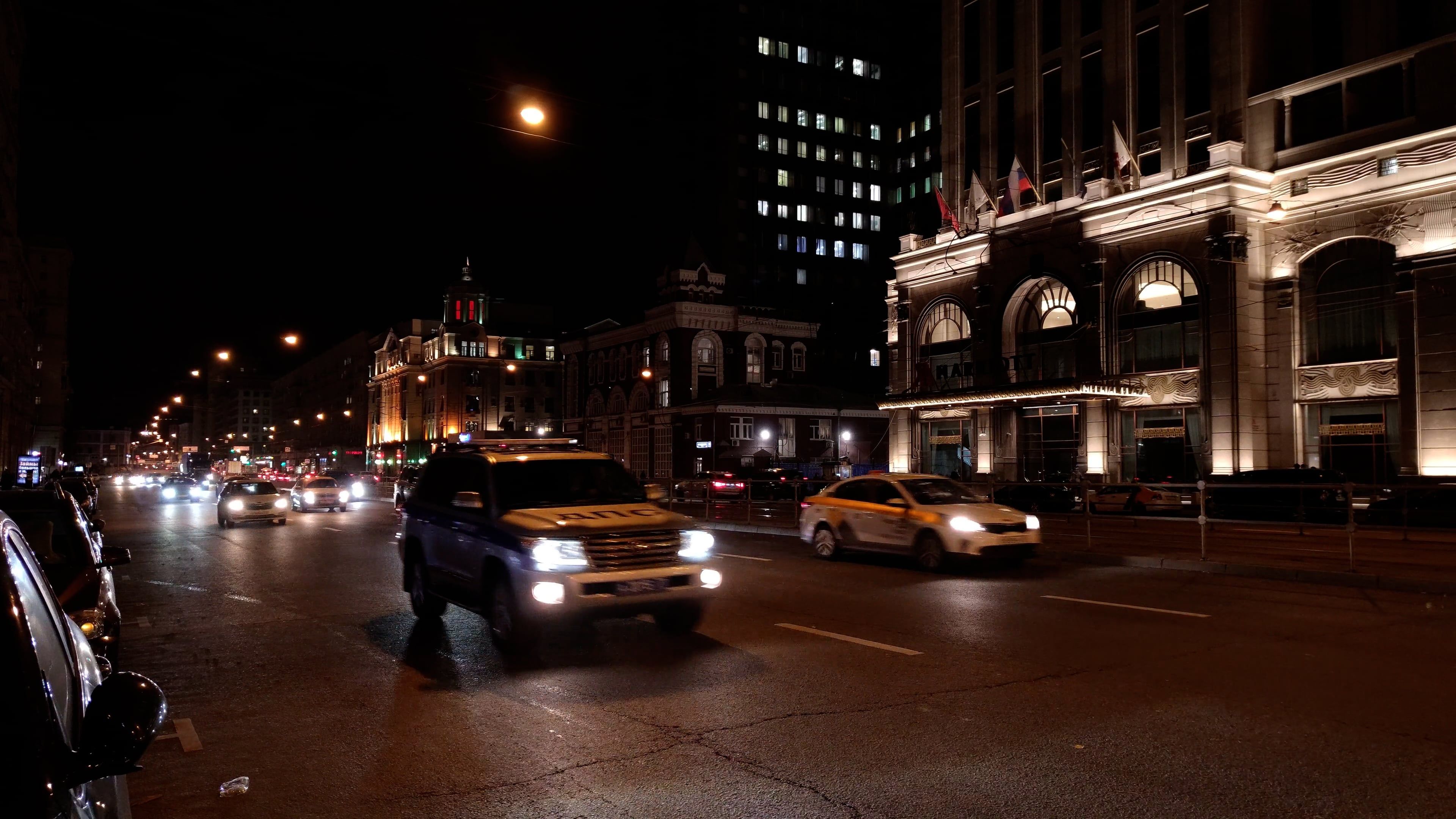 Pedestrians Crossing Street at Night Free Stock Video Footage, Royalty ...