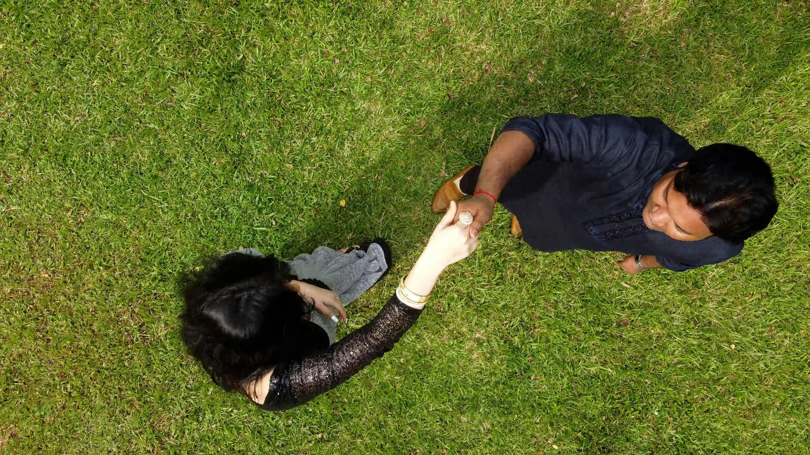 Drone Shot of Dancing Couple Free Stock Video Footage, Royalty-Free 4K ...