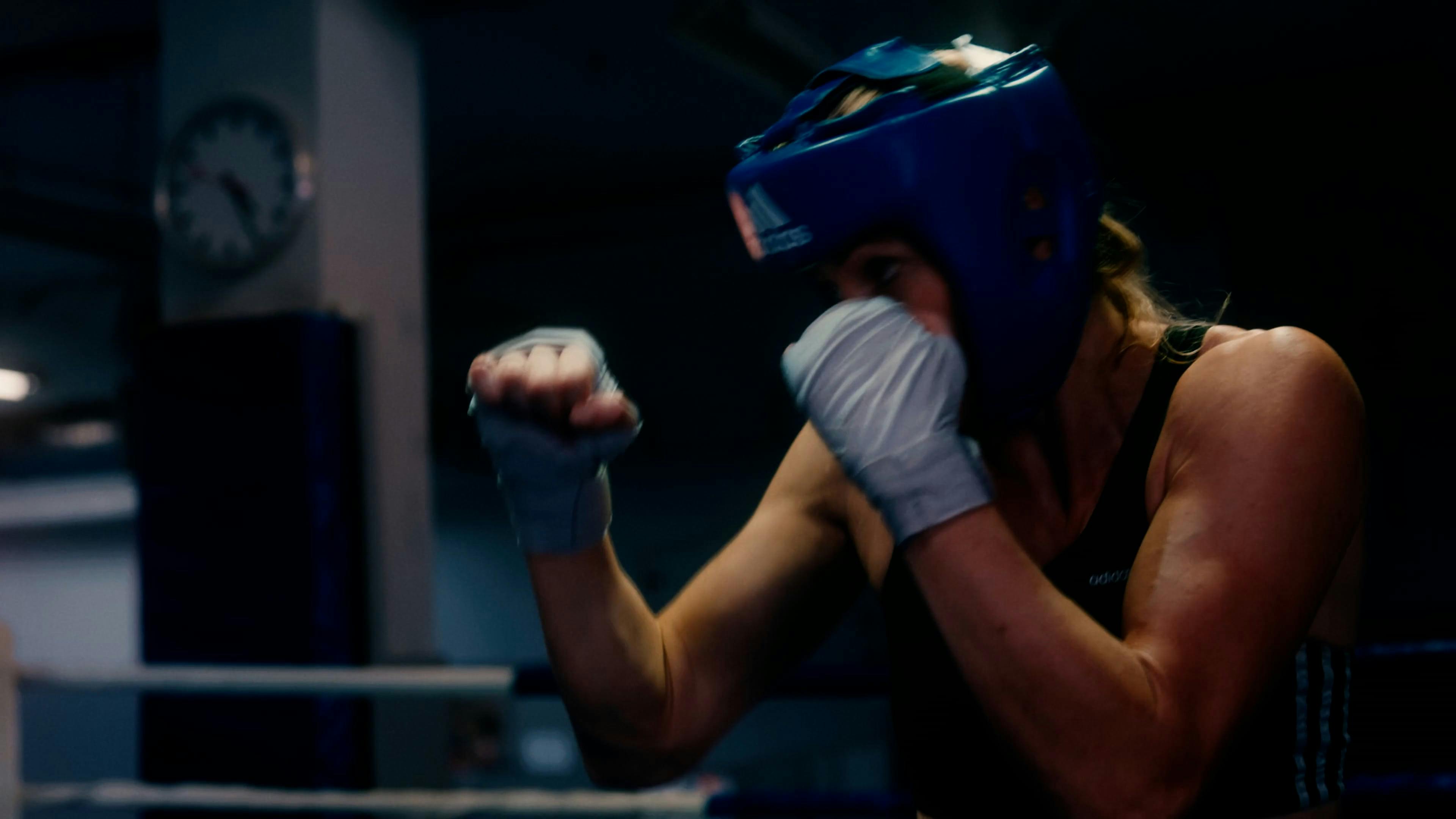 A Woman Shadow Boxing Free Stock Video Footage, Royalty-Free 4K & HD ...