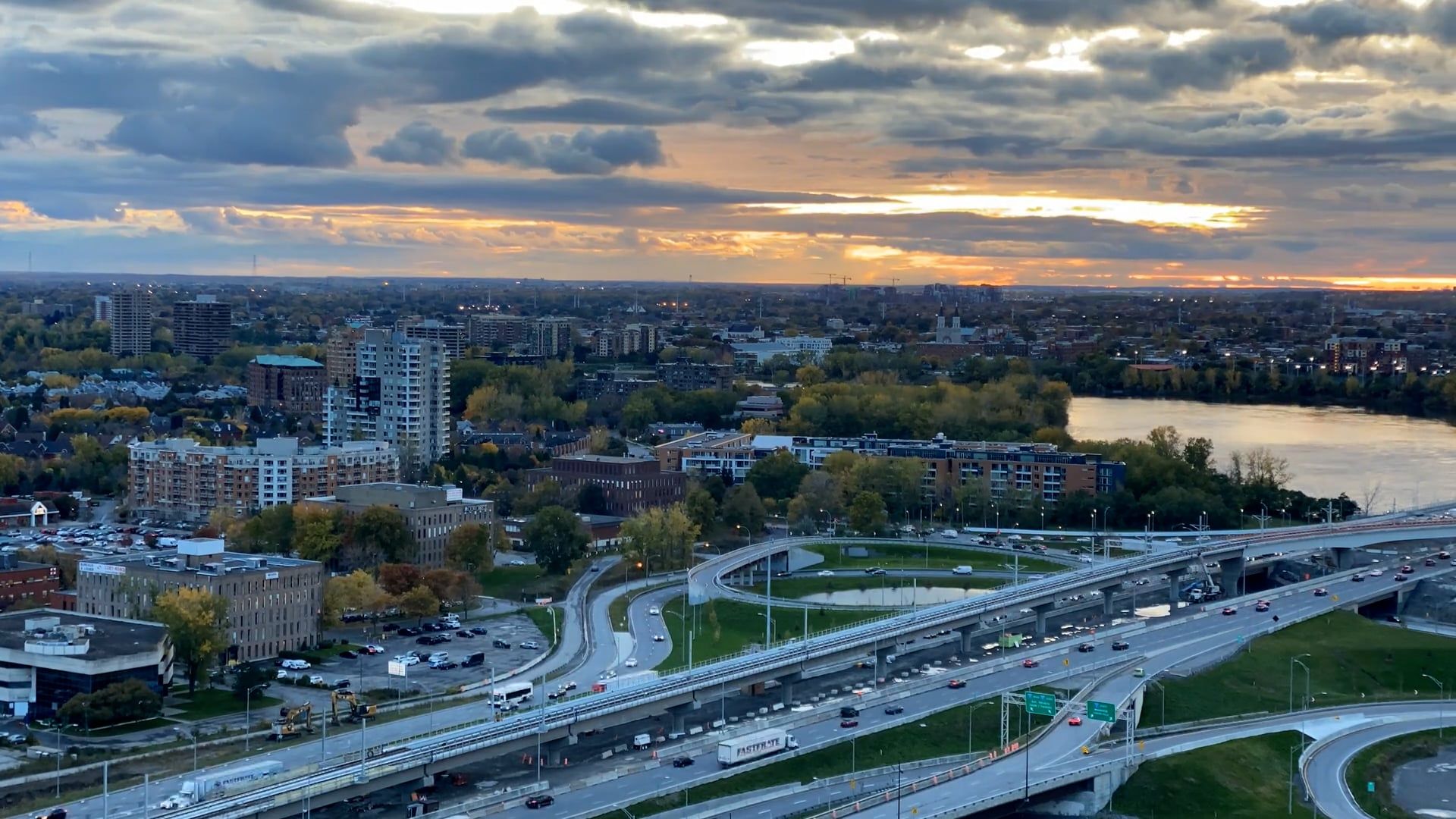Time Lapse of Traffic on Highway Free Stock Video Footage, Royalty-Free ...