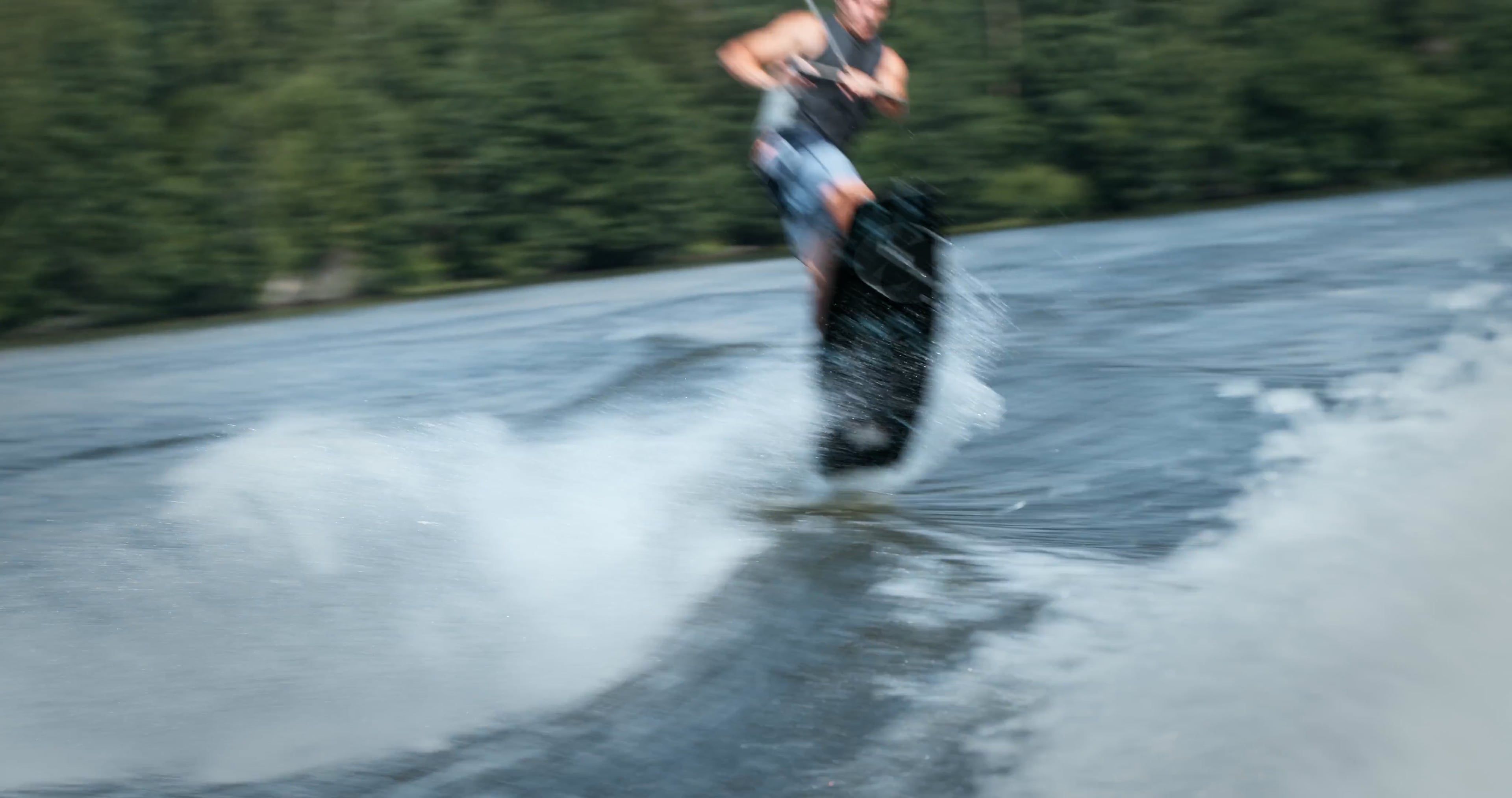 A Wakeboarder Doing Extreme Moves Free Stock Video Footage, Royalty ...